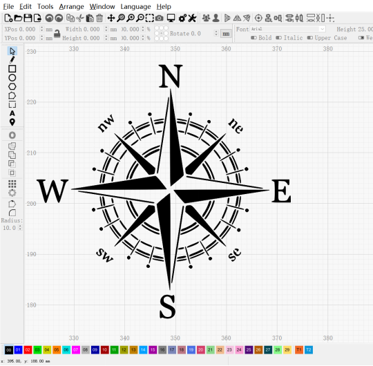 Granite Compass Engraving| DXF File|Gift, Art – NEJE.SHOP