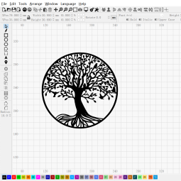 Leather Tree engraving | DXF File | Art，Gift,Portrait – NEJE.SHOP