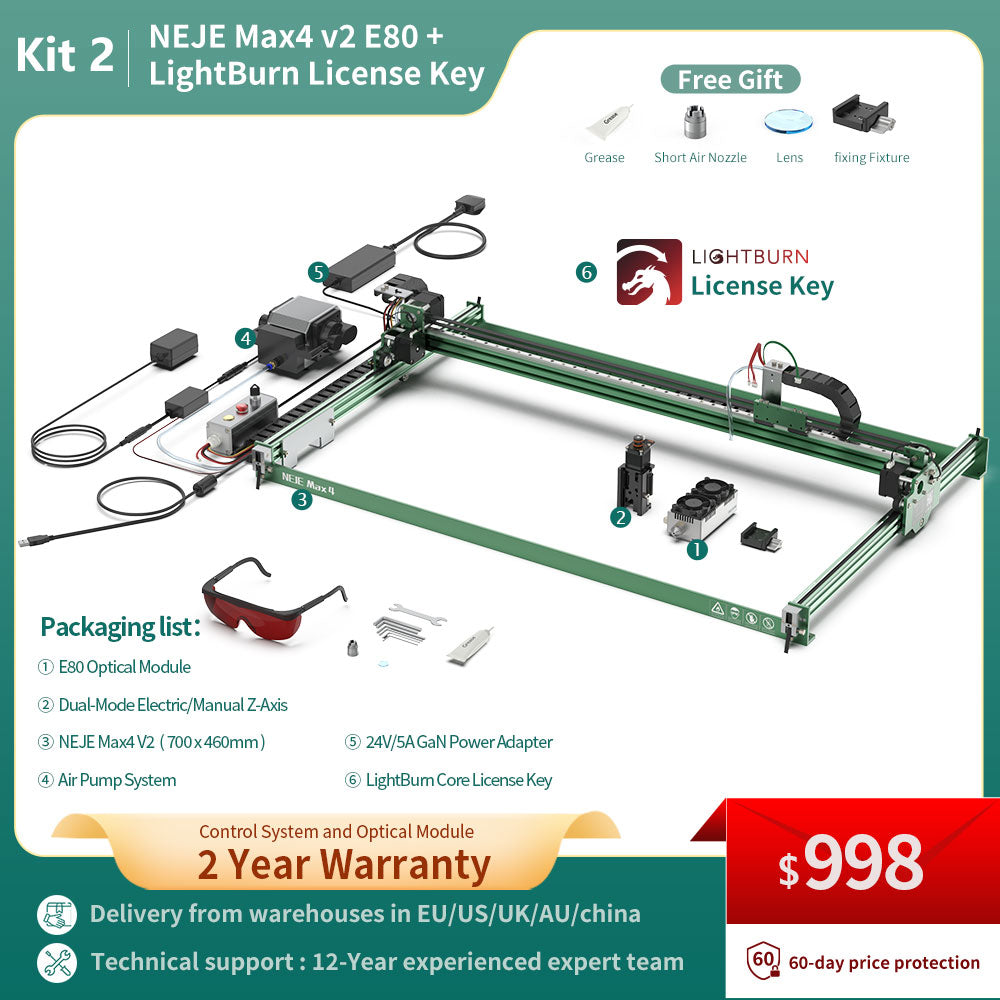 NEJE Max4-Axis Laser Engraver & Cutter – NEJE.SHOP